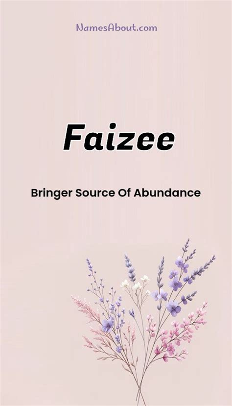 Faizee Name Meaning And Origins Nicknames Sibling Ideas