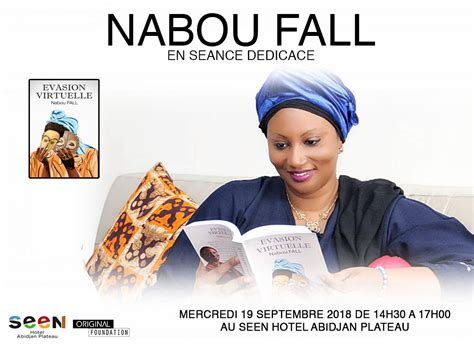 Rentrée Littéraire Nabou Fall Dédicace Son Ouvrage Evasion Virtuelle