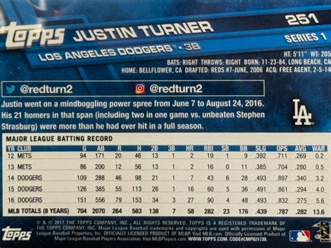 Dodger All Star Infielders Justin Turner