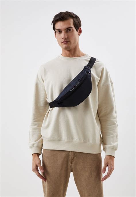 Сумка поясная Tommy Hilfiger, цвет: синий, RTLACK567401 — купить в ...