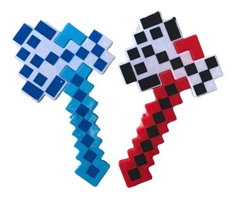 Espada De Hacha De Juguete Minecraft Luz Y Sonido Meses Sin Intereses
