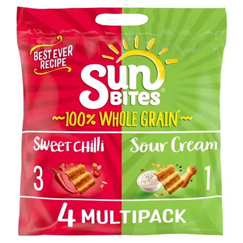 Buy Sunbites Wholegrain Crisps 24pk At Just £6