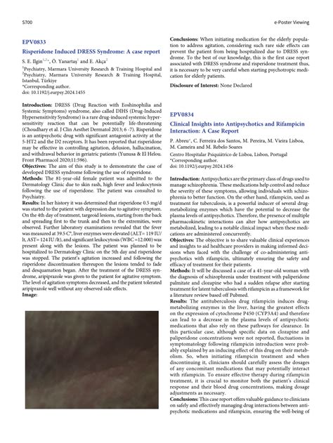 Pdf Clinical Insights Into Antipsychotics And Rifampicin Interaction A Case Report
