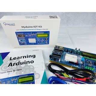 Myduino Iot Kit Iot Training Kit With Nodemcu And Arduino Nano For Hobby School Stem Fyp