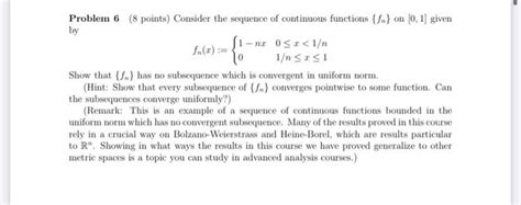 Solved Problem 6 8 Points Consider The Sequence Of