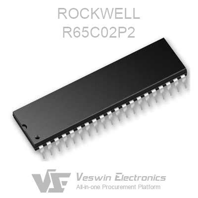 R65C02P2 ROCKWELL Processors / Microcontrollers - Veswin Electronics