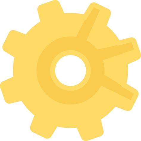 Premium Vector Gear Mechanism School Flat Solid Tech Icon