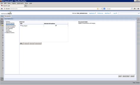 Create Publication To Schedule Webi Report To Dyna Sap Community