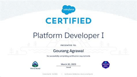 Gourang Agrawal On Linkedin Salesforcecertified Pd1 Salesforcedevelopers Sfdc