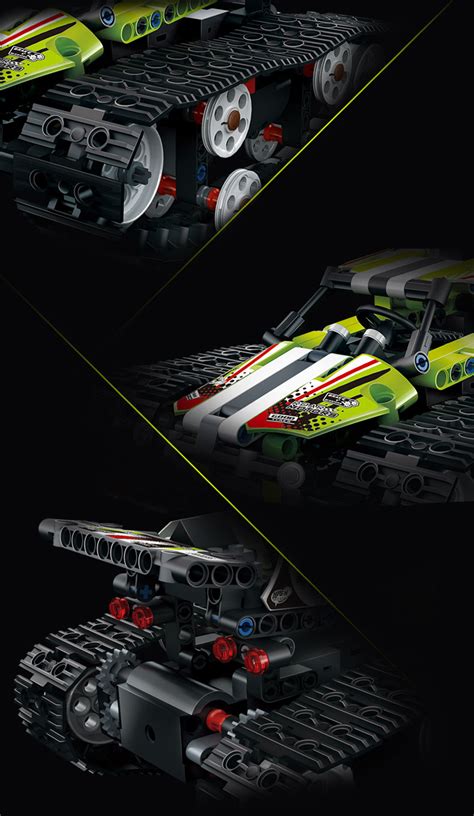 Mould King Diy Smart Rc Robot Car Programmable Block Building Bluetooth App 2 4g Stick Control