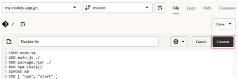 GitHub Sam1474u Deploying NodeJs Application Using Visual Builder Studio