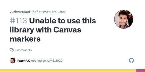 unable to use this library with canvas markers · issue 113 · yuzhva