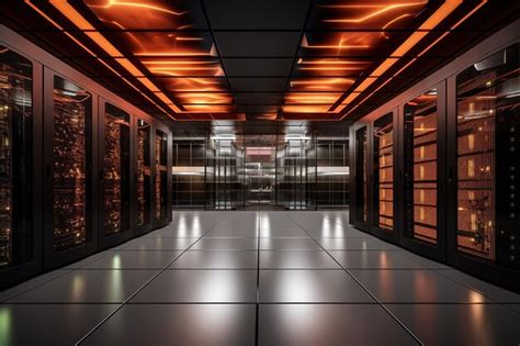 Premium Ai Image Data Center Room