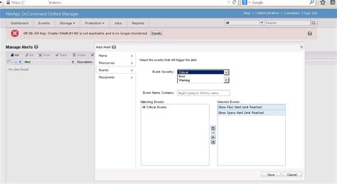Solved Re Alert For A Specific Qtree Quota Netapp Community