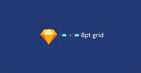 the 8pt grid consistent spacing in ui design with sketch