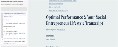 Changing H Font Size On Blog Page Only Customize With Code Squarespace Forum