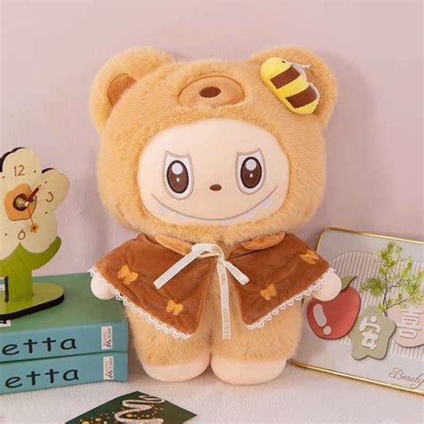 La Bubu Con Capa Marron 26cm Melocotoys