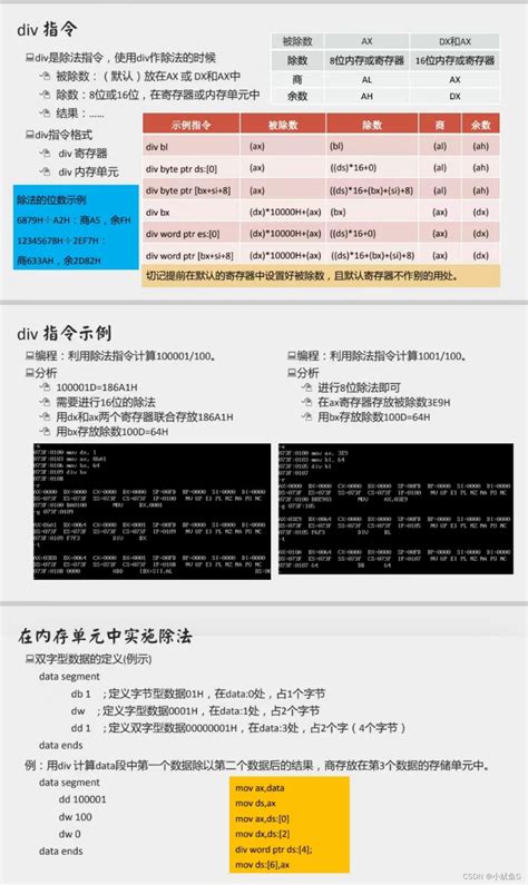 汇编语言基础 Csdn博客