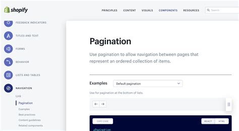 Pagination Inconsistency Between Definition And Usage · Issue 297 · Shopifypolaris · Github