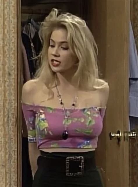 Christina Applegate Who Played Kelly Bundy On The Set Of The Tv Sitcom