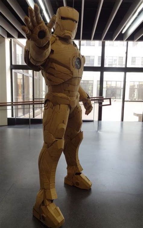Ironman Suit Made Of Cardboard By Kai Xiang Xhong 16 Ironman