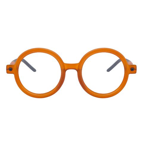 Ice Cream Round Orange Glasses