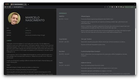 Marcelo Marcelino On Linkedin I Was Learning About Github Pages To Publish Personal Sites Or To