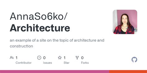 GitHub AnnaSo Ko Architecture An Example Of A Site On The Topic Of Architecture And Construction