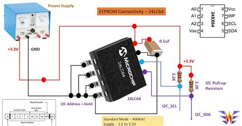 Eeprom Connectivity 24lc64