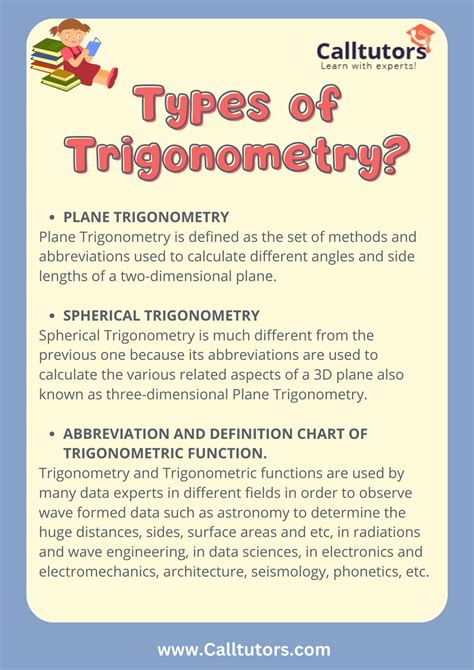 Types Of Trigonometry Rtrigonometry