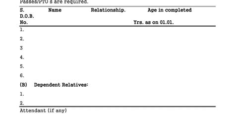 Railway Pass Declaration Form ≡ Fill Out Printable Pdf Forms Online