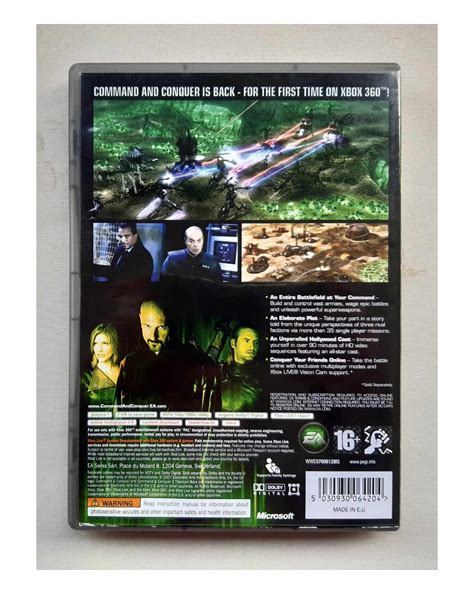 Xbox 360 Pal Classics Command And Conquer 3 Tiberium Wars