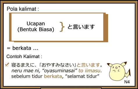 Pola Kalimat ~ と言います To Iimasu Aisuru Nihongo