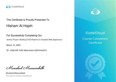 devops jenkins cicd automation cloudcomputing kodekloud hisham