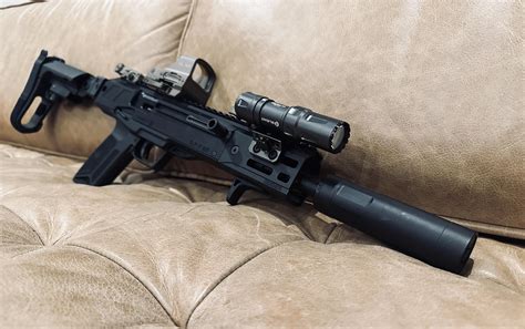 Ruger Lc Charger In Final Form With The Light And Suppressor Off And