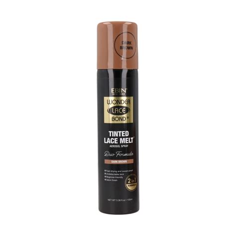 Ebin New York Tinted Lace Melt Spray Dark Brown 100ml Promofarma