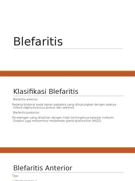 Blefaritis Pdf Sains And Matematika