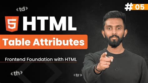 Comprehensive Guide To Html Table Attributes Enhance Your Web Design With Table Attributes