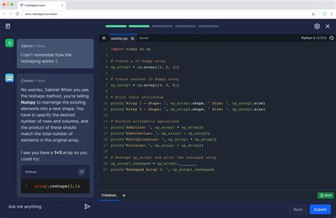 Codesignal یک پلتفرم یادگیری با راهنمای مبتنی بر هوش مصنوعی راه اندازی
