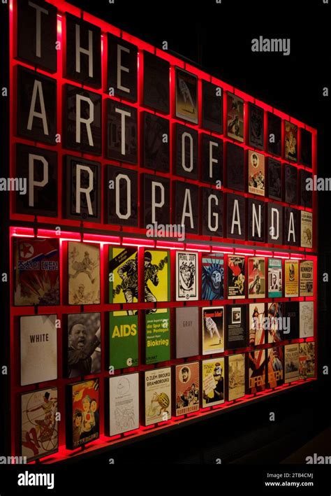 Art Of Propaganda Display International Spy Museum Washington Dc