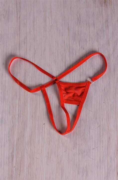 Crotchless Sheer Micro Thong Panties Crotchless Extreme Etsy