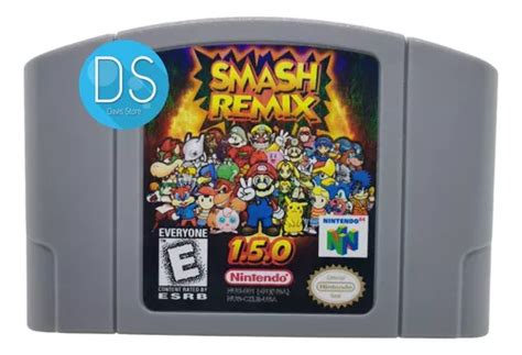 Super Smash Remix Nintendo 64 N64 Expansion Full Envío Gratis