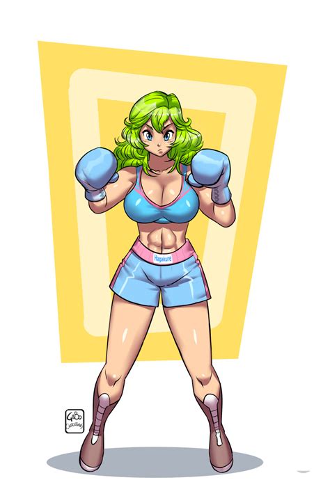 Rule 34 Boxing Boxing Gloves Boxing Shorts Boxing Stance Female
