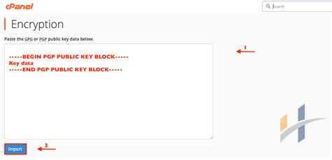 Create And Import Gnupg Keys Within Cpanel To Manage Email Encryption