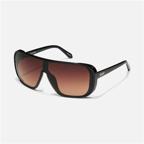 Center Stage Rimless Shield Sunglasses Quay