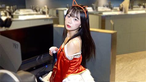 아리 코스프레 하고 Pc방 알바 했더니 손님들이 Youtube