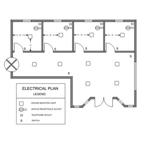 How To Draw An Outlet On A Floor Plan
