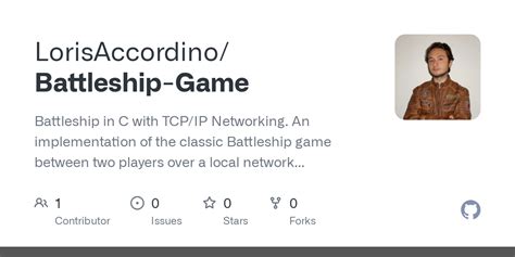 Github Lorisaccordinobattleship Game Battleship In C With Tcpip