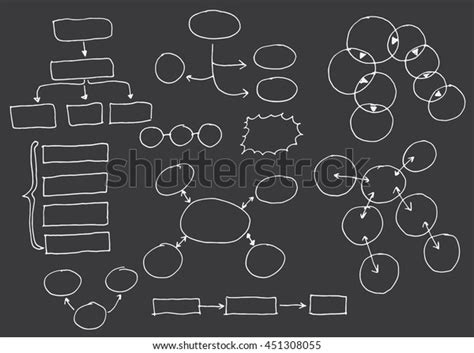 Doodle Infographicelementsarrowcloudsign Sketching Vector Illustration Stock Vector Royalty