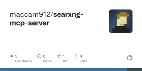 github maccam912 searxng mcp server